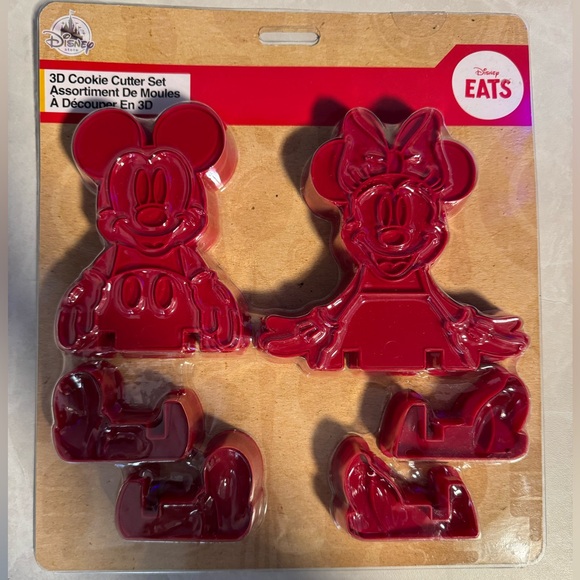 Disney | Kitchen | Disney Mickey And Minnie 3d Cookie Cutter Set | Poshmark